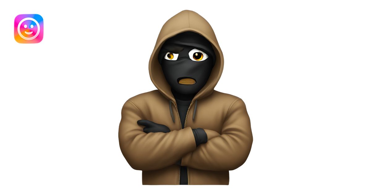 Robber emoji emoji | AI Emoji Generator