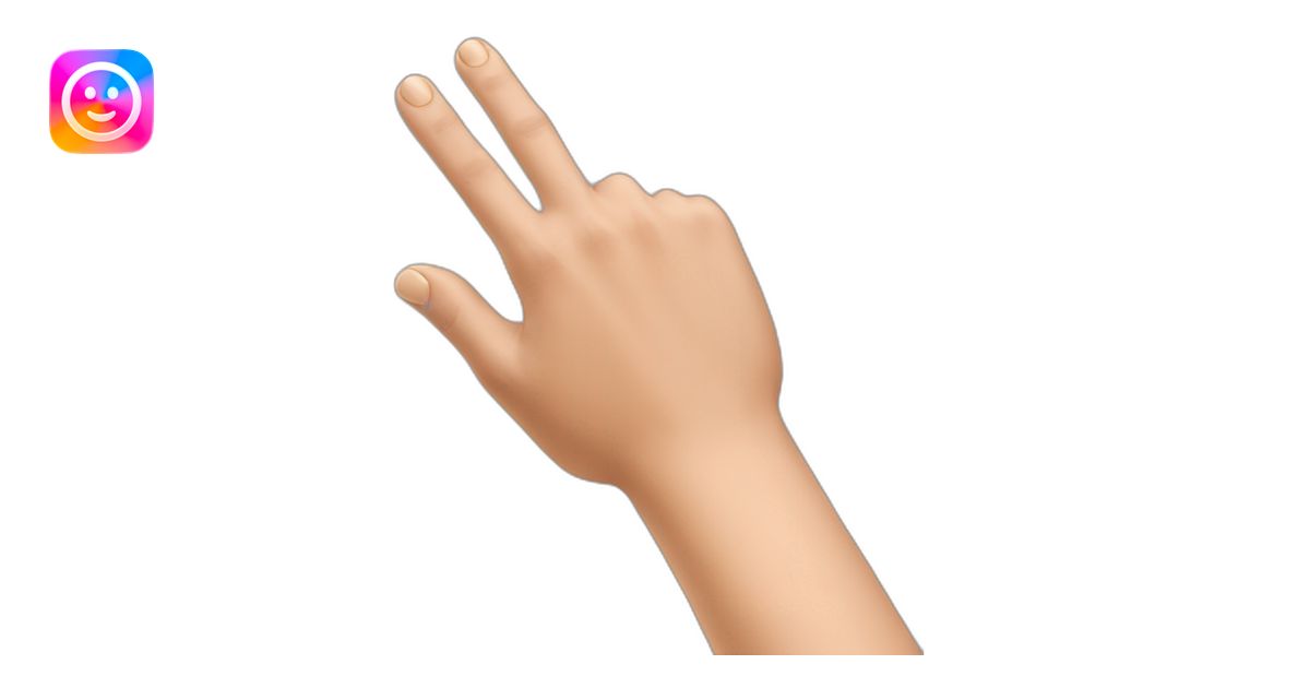 Finger tapping screen emoji | AI Emoji Generator