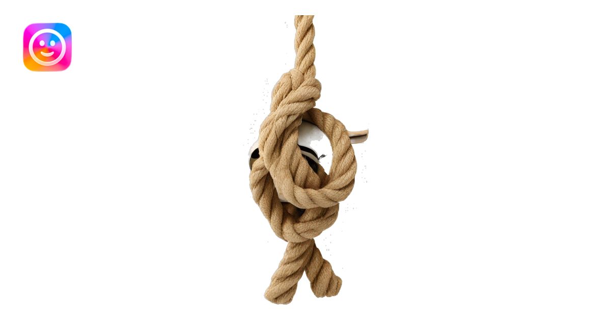 rope knot hung from ceiling fan emoji | AI Emoji Generator