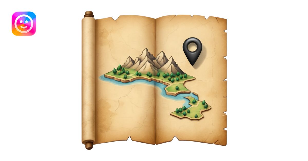 map emoji | AI Emoji Generator