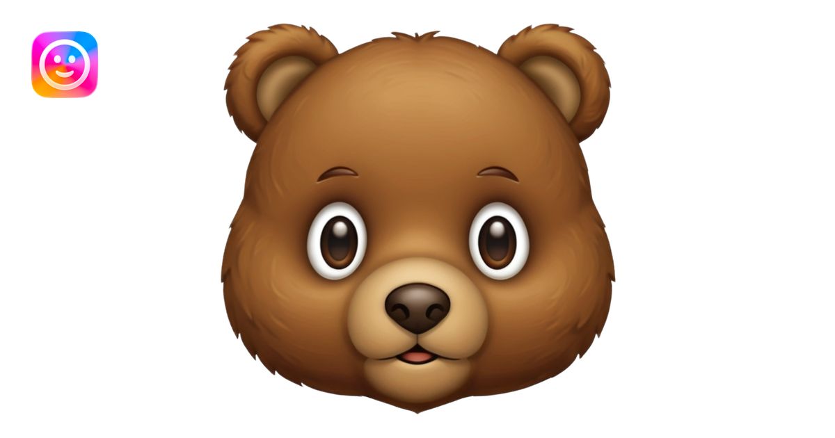 Oso de peluche emoji | AI Emoji Generator