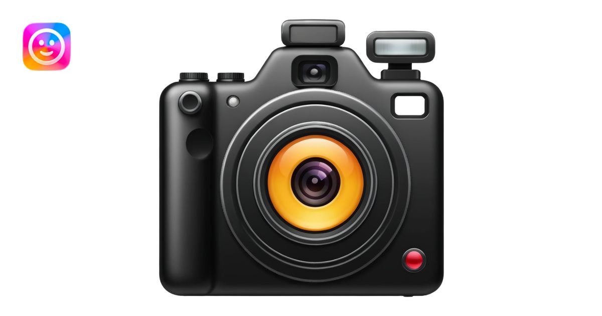 camera emoji | AI Emoji Generator