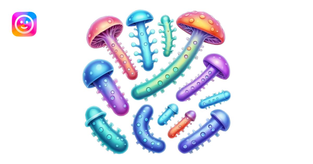 bacteria and fungi emoji | AI Emoji Generator