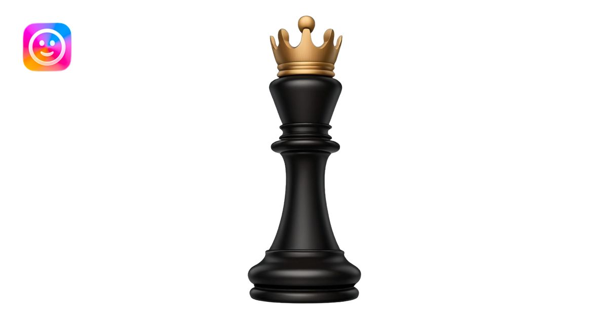 black chess piece, rook piece emoji | AI Emoji Generator