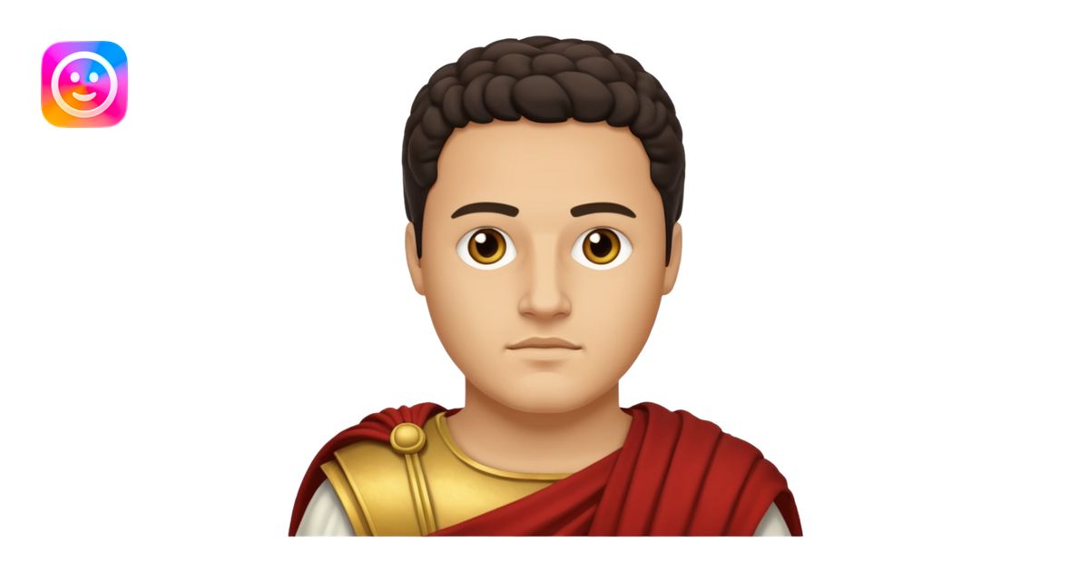 julio cesar griego antiguo codificando emoji | AI Emoji Generator