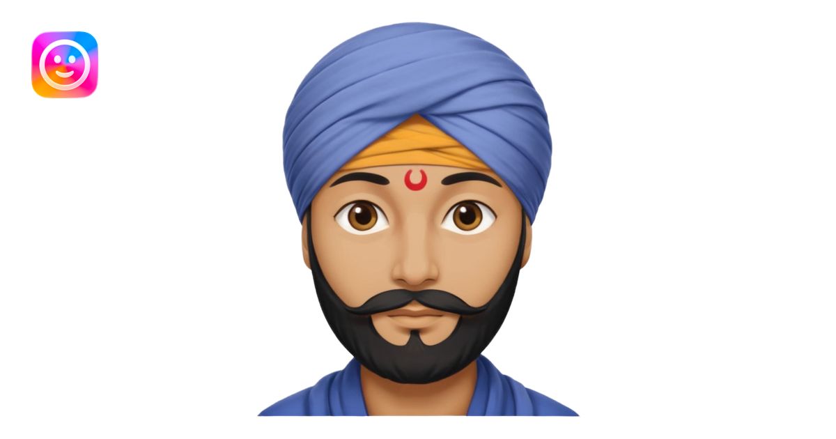a sikh emoji | AI Emoji Generator