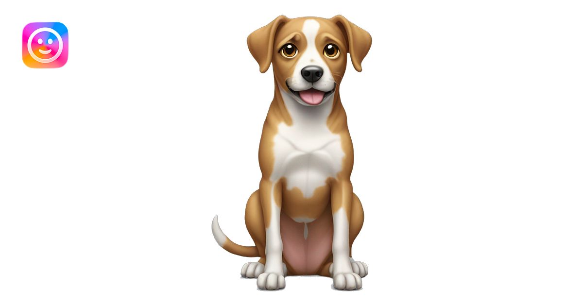 3 legged dog emoji | AI Emoji Generator