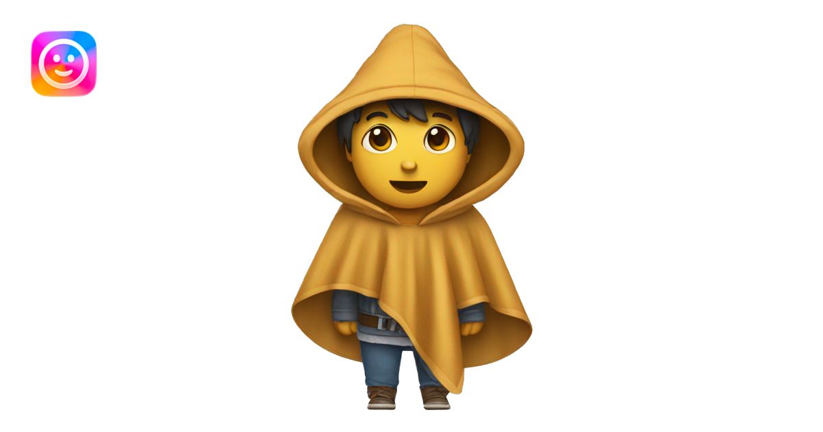 Poncho emoji | AI Emoji Generator
