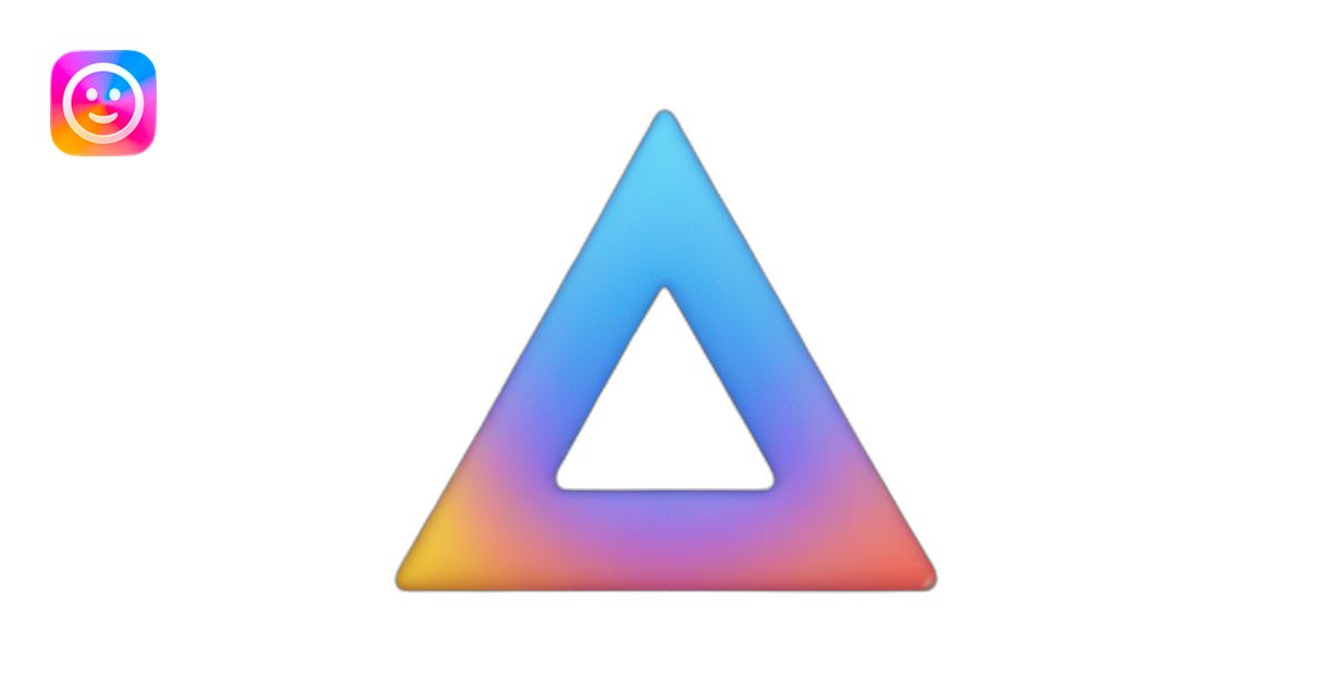 triangle emoji | AI Emoji Generator