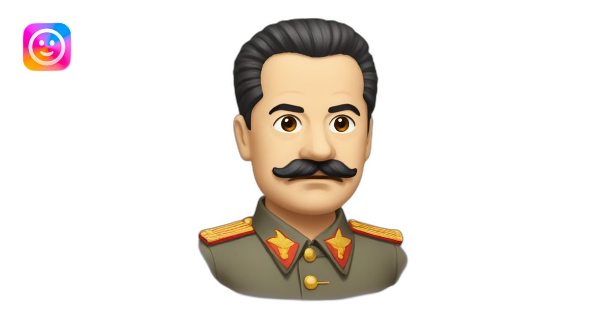 stalin kawai emoji | AI Emoji Generator