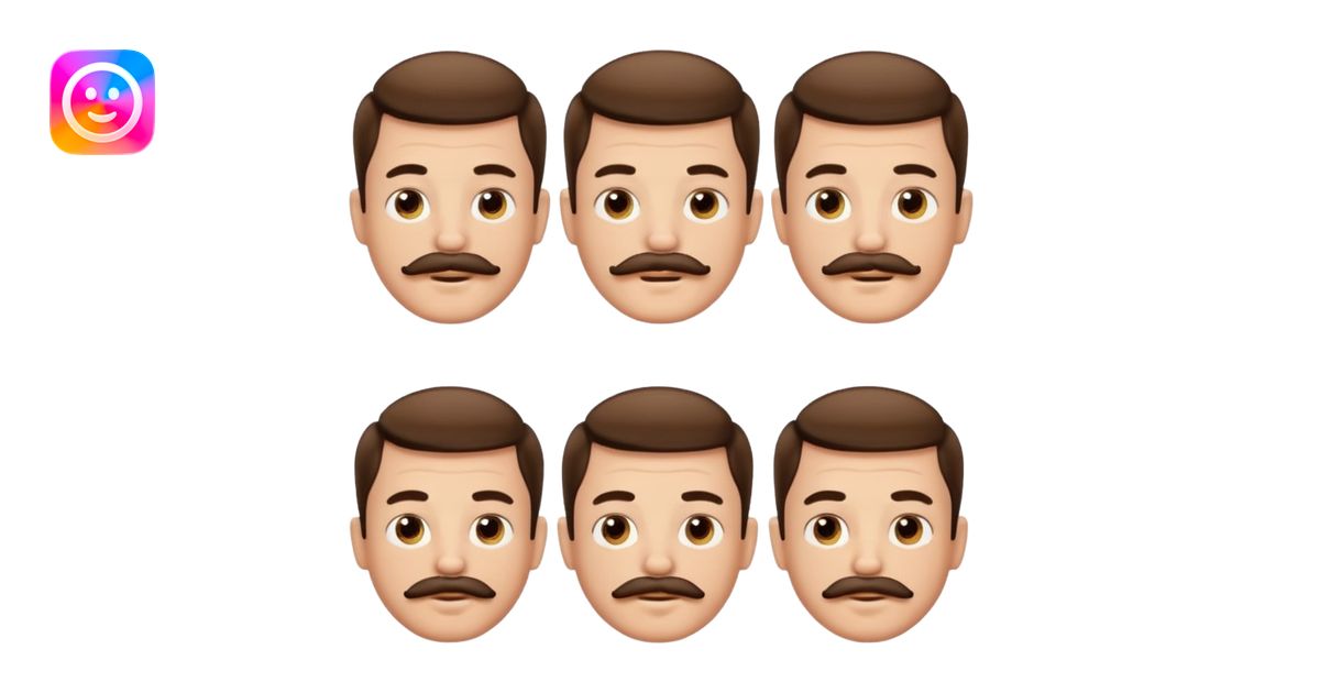 mustache Young boy,Big mustache, different faces. negative: Dont use ...