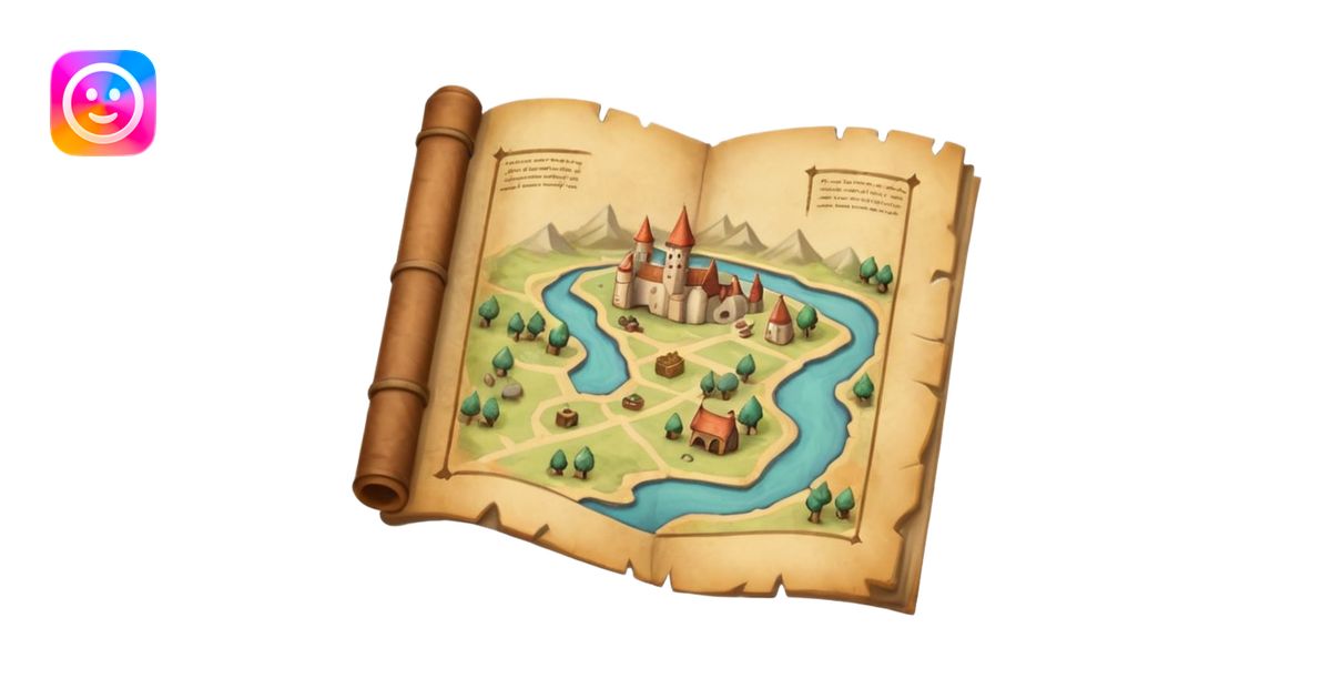 rpg map emoji | AI Emoji Generator