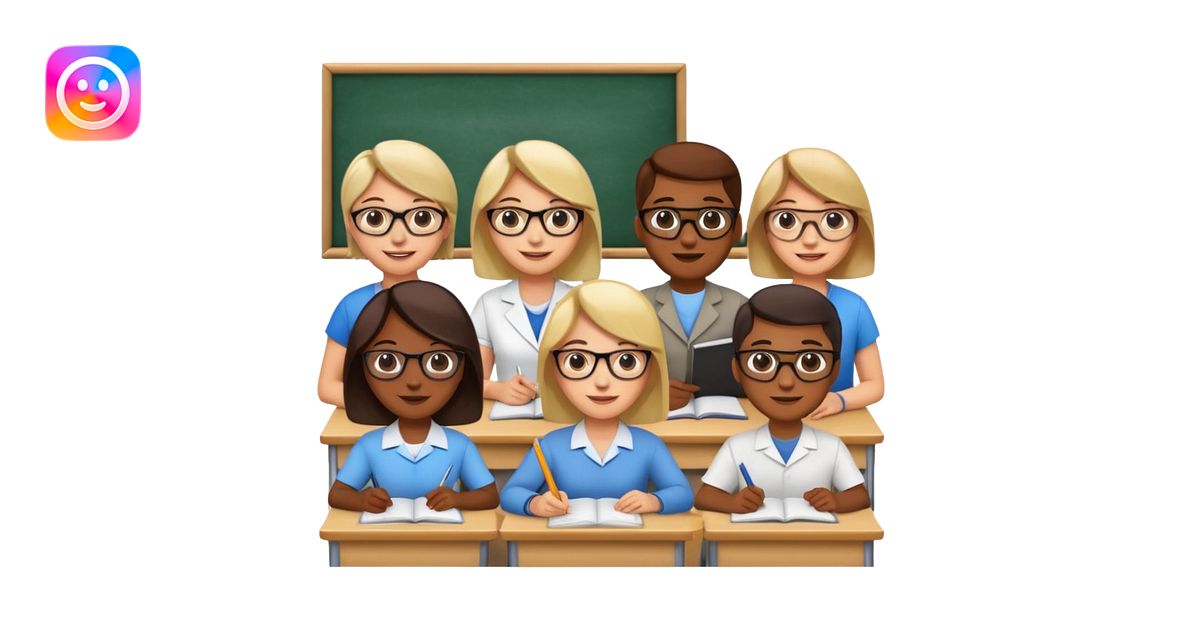 TEACHERS emoji | AI Emoji Generator