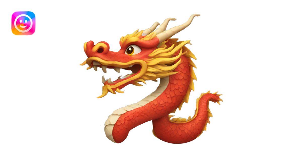 chinese dragon emoji | AI Emoji Generator