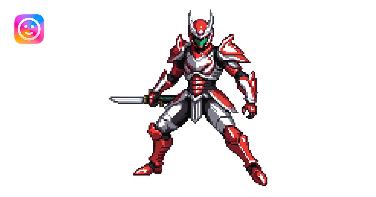 Kamen Rider Ryuki in full red and silver armor with black underlayers ...
