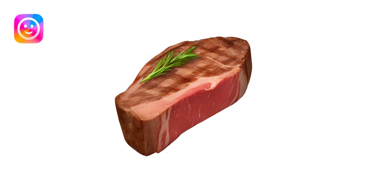 Steak emoji | AI Emoji Generator