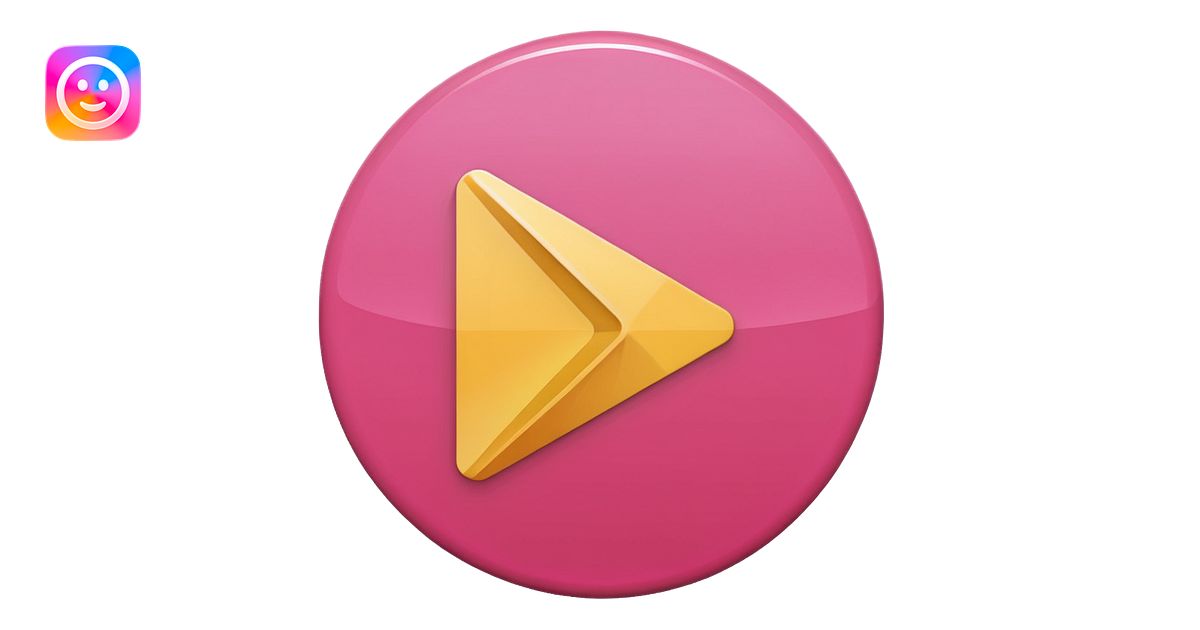 pink google play store emoji | AI Emoji Generator