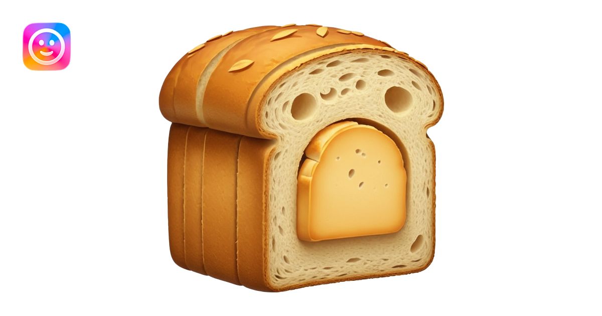 Sliced Loaf emoji | AI Emoji Generator