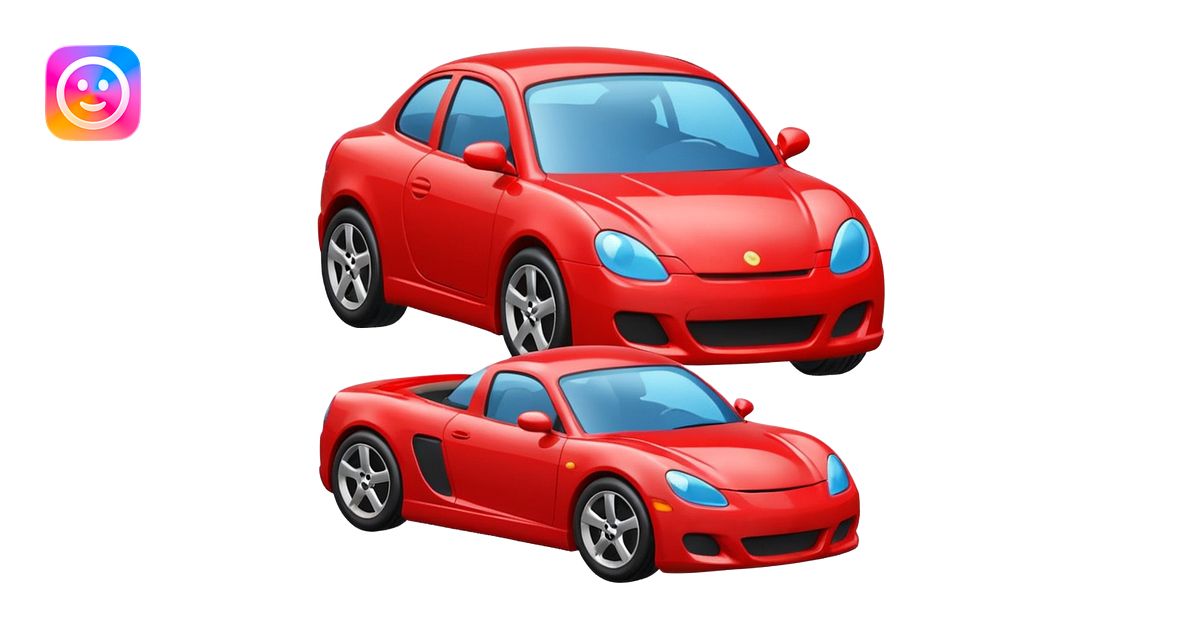 car toy emoji | AI Emoji Generator