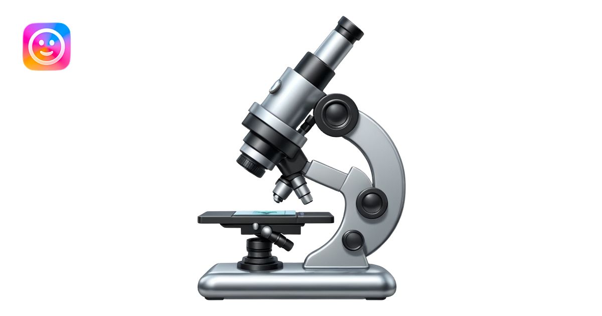 Microscope emoji | AI Emoji Generator