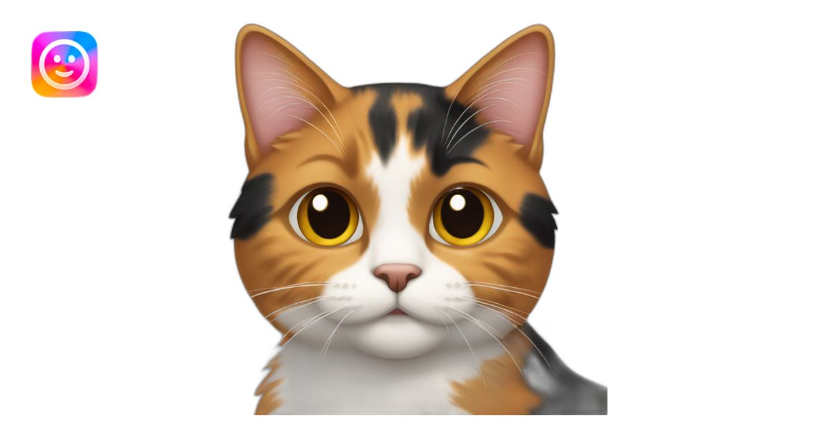 calico cat emoji | AI Emoji Generator