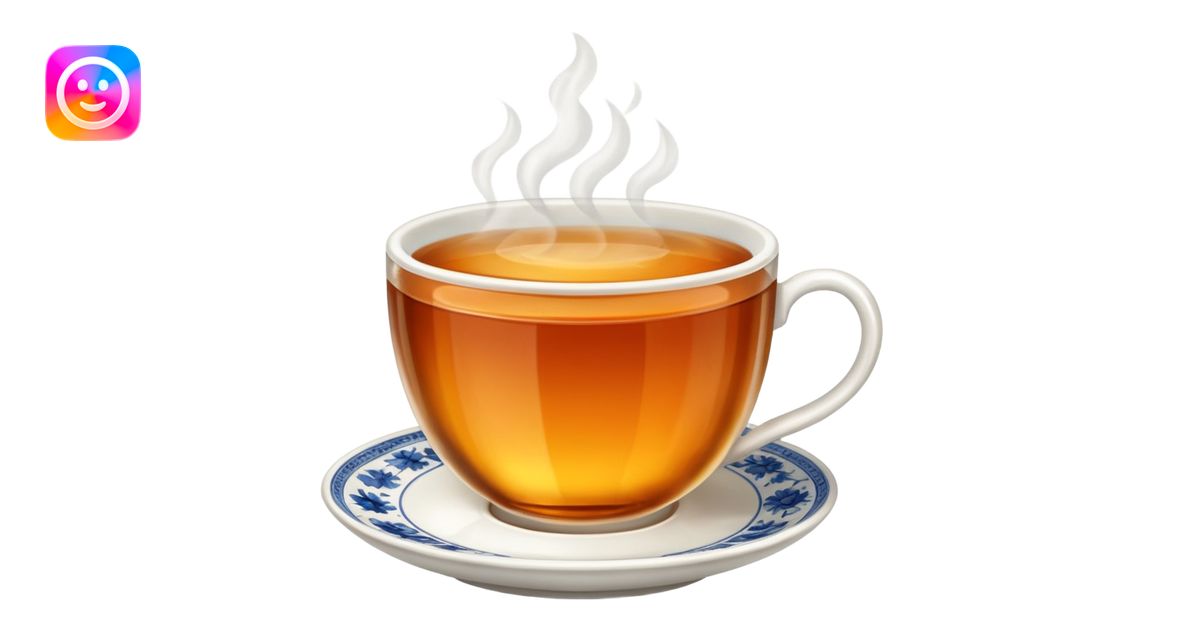 Spill the tea emoji | AI Emoji Generator