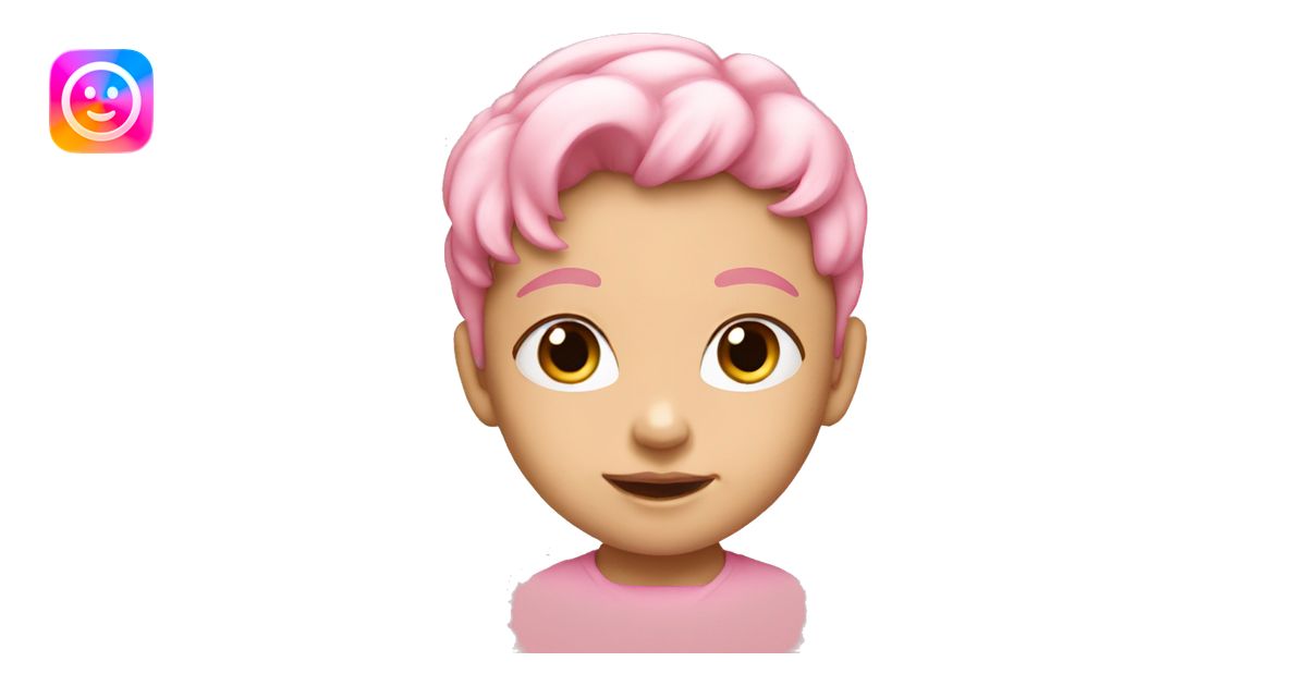 Baby pink OK emoji | AI Emoji Generator