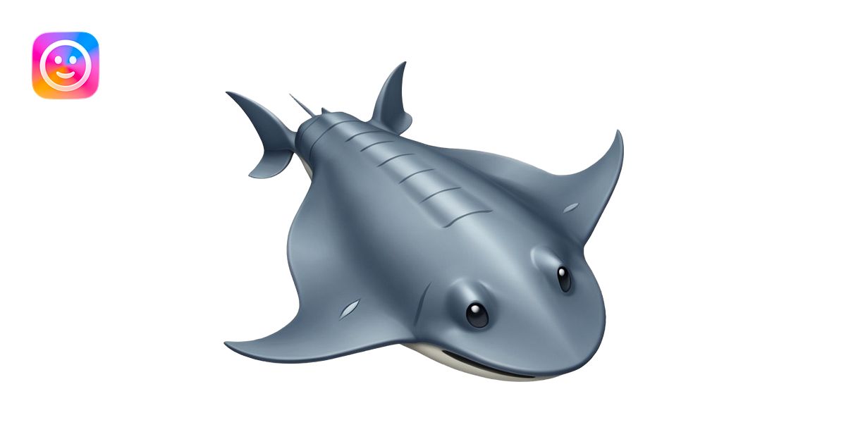 Stingray emoji | AI Emoji Generator