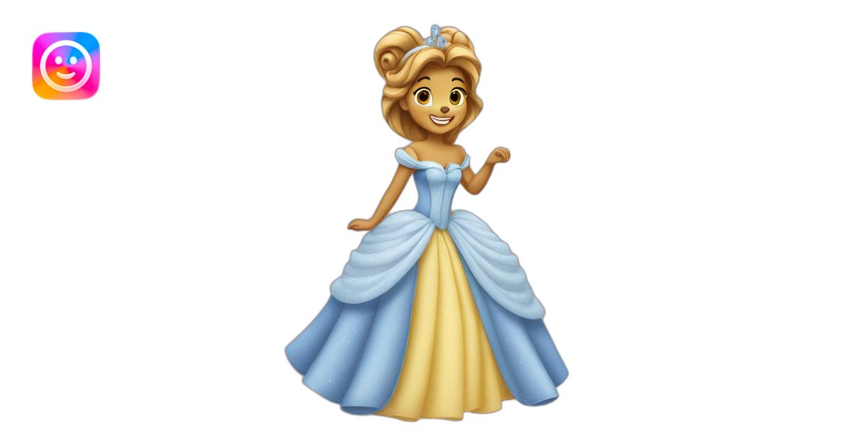 Cendrillon et simba emoji | AI Emoji Generator