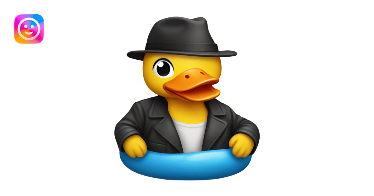 Rubber duck emoji | AI Emoji Generator