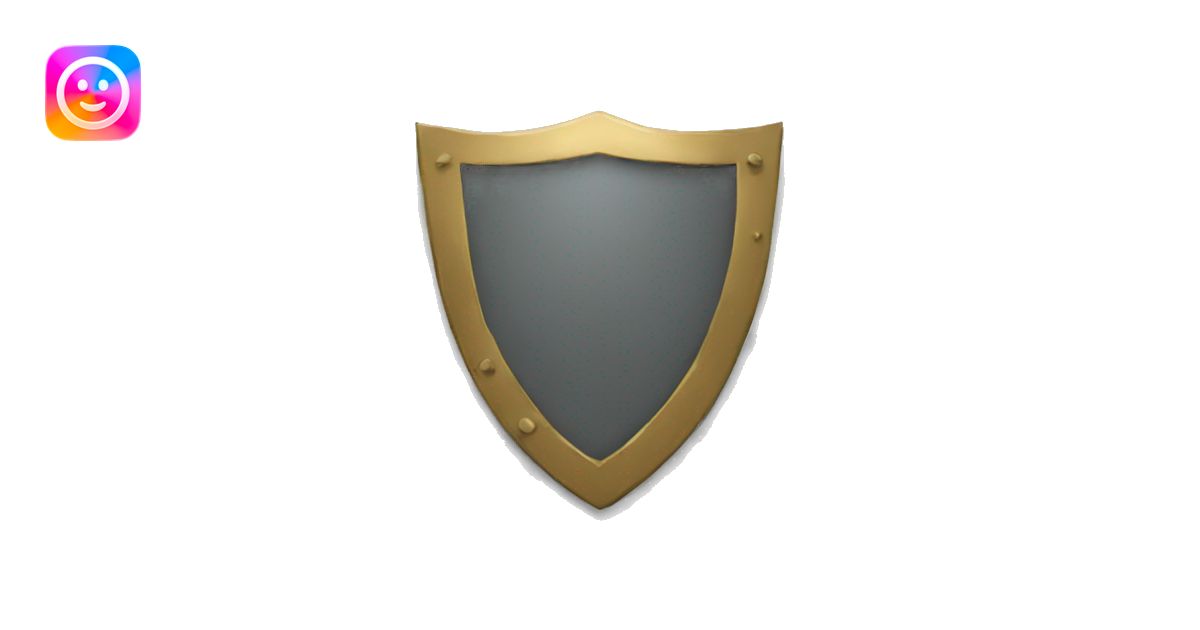 Shield emoji | AI Emoji Generator