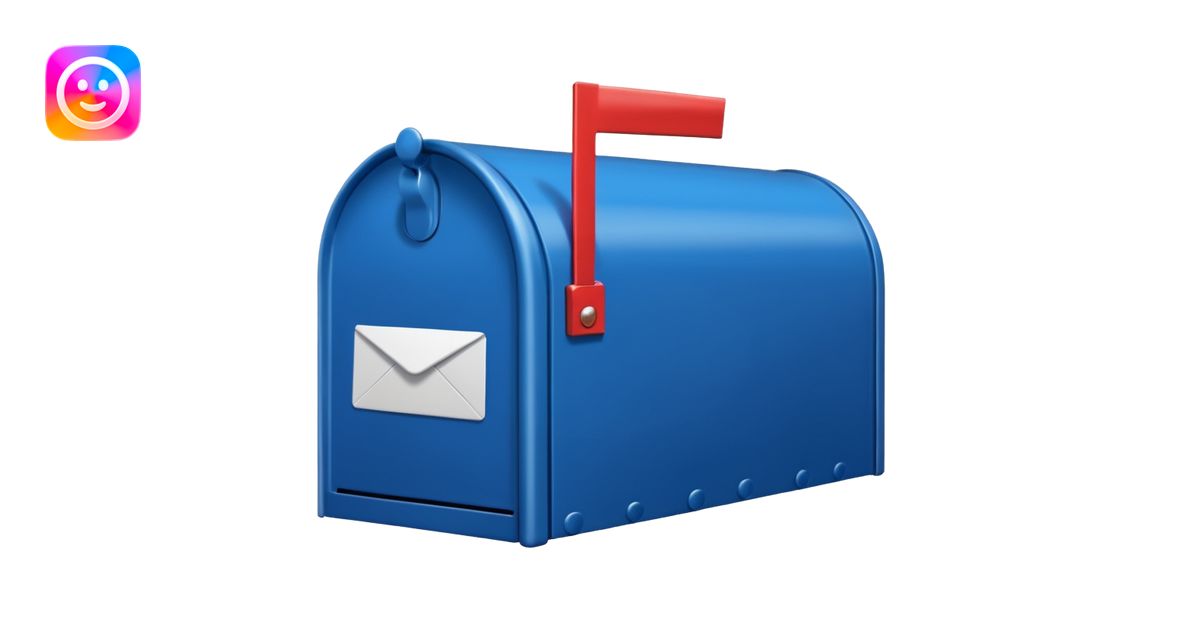 mailbox in postal service emoji | AI Emoji Generator