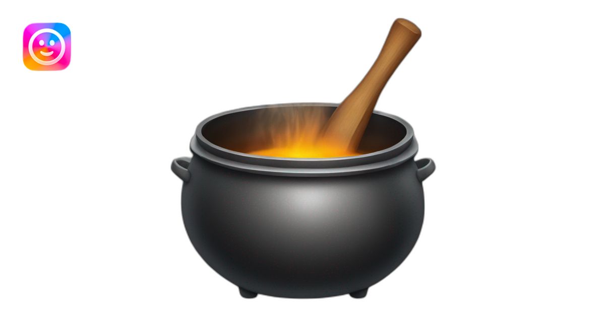 stirring cauldron emoji | AI Emoji Generator