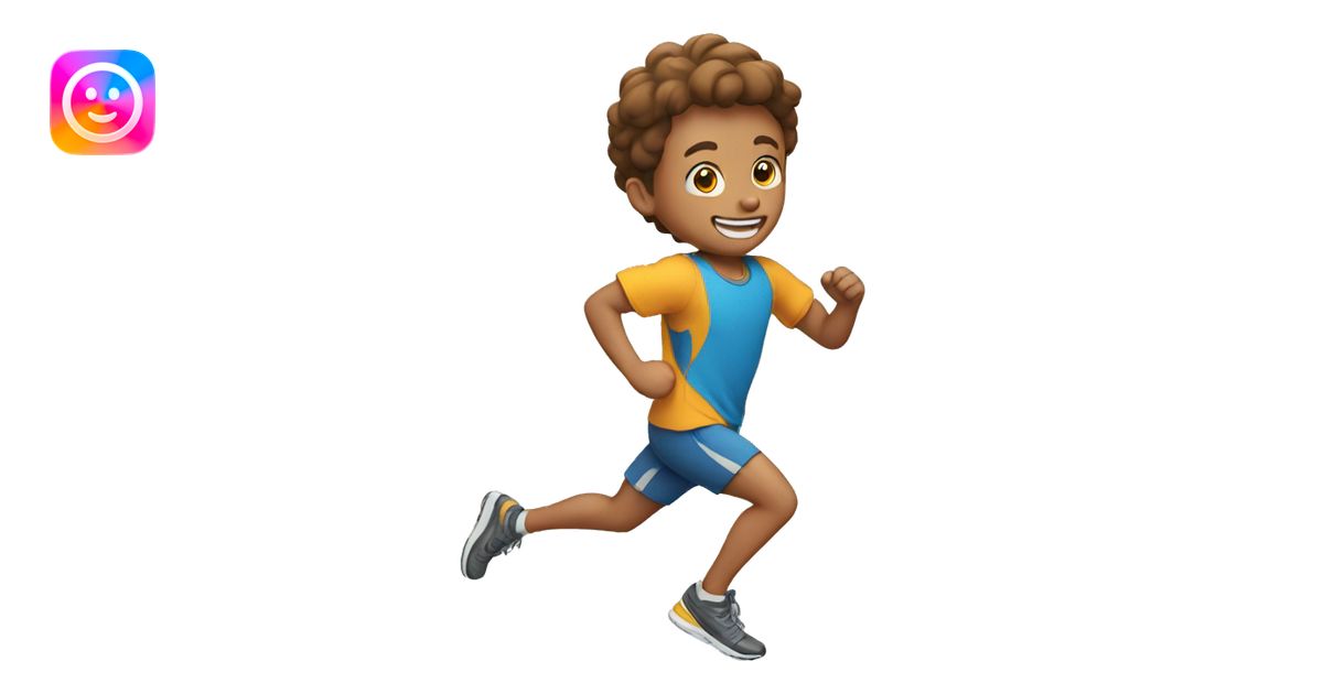 running boy emoji | AI Emoji Generator