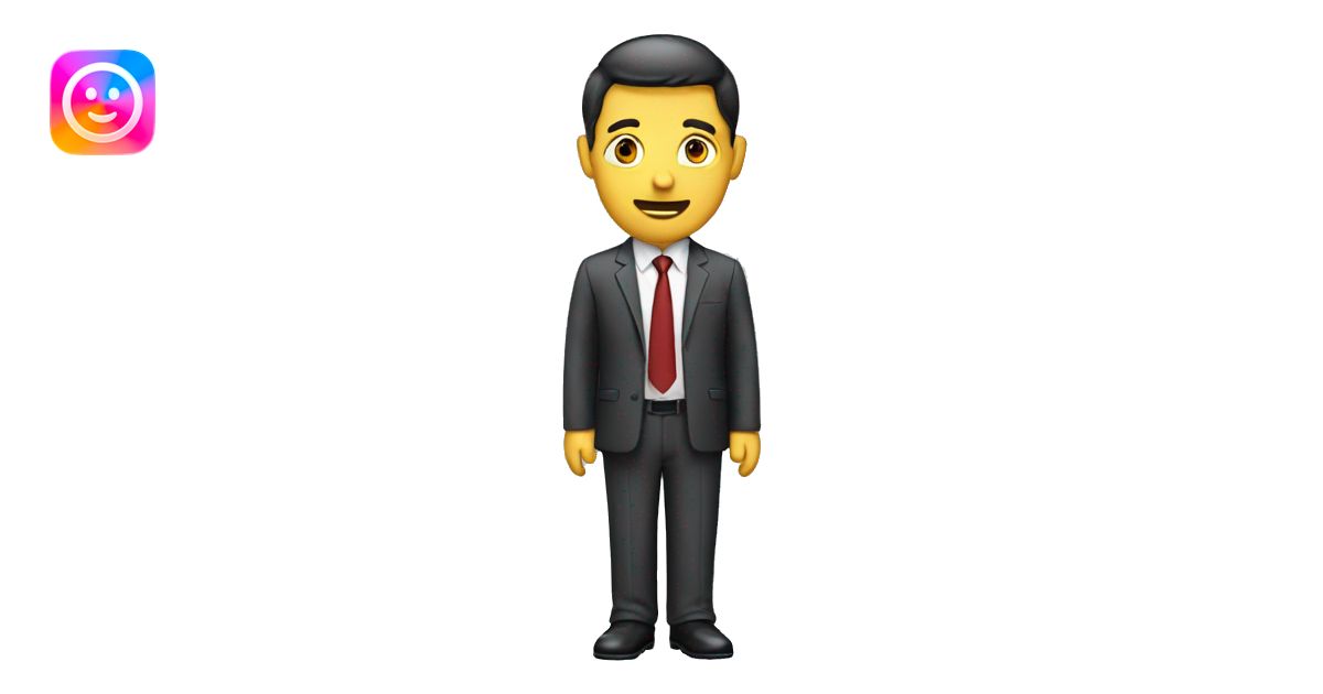 Human manager emoji | AI Emoji Generator