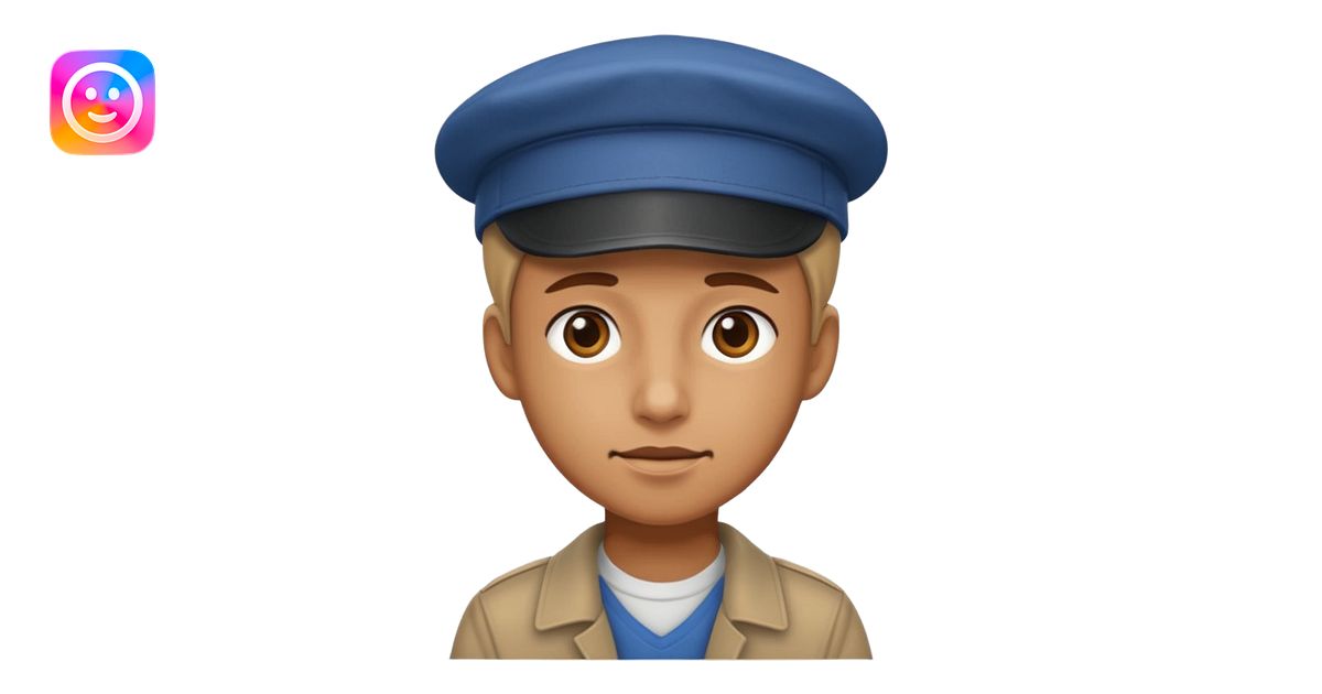 person with cap emoji | AI Emoji Generator