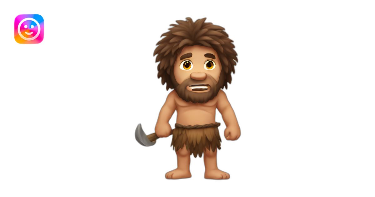 caveman emoji | AI Emoji Generator