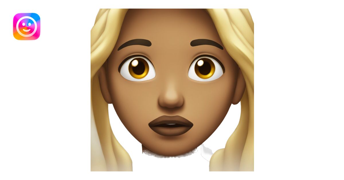 Sad face bottom lip pout emoji | AI Emoji Generator
