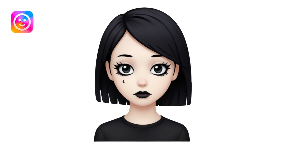 Emo face emoji | AI Emoji Generator