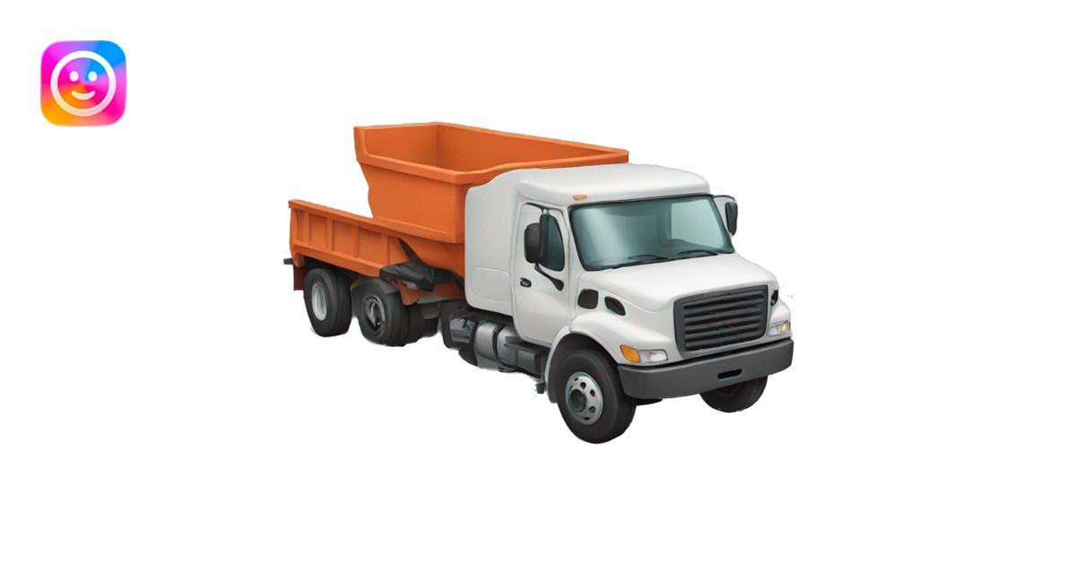 Truck emoji | AI Emoji Generator