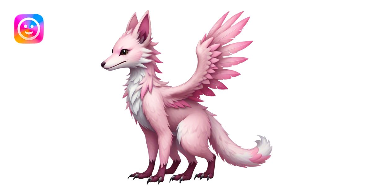Feral Rare Fantasy cute pastel pink Vernid-Sergal-Trico-species by ...