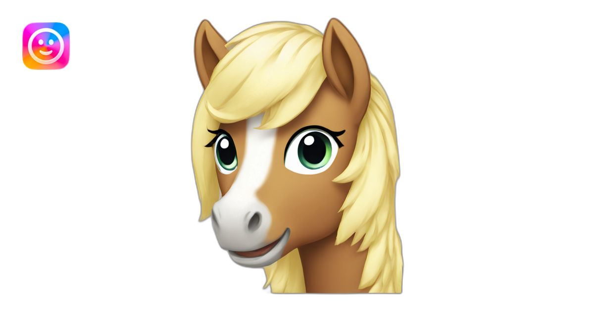 pony emoji | AI Emoji Generator