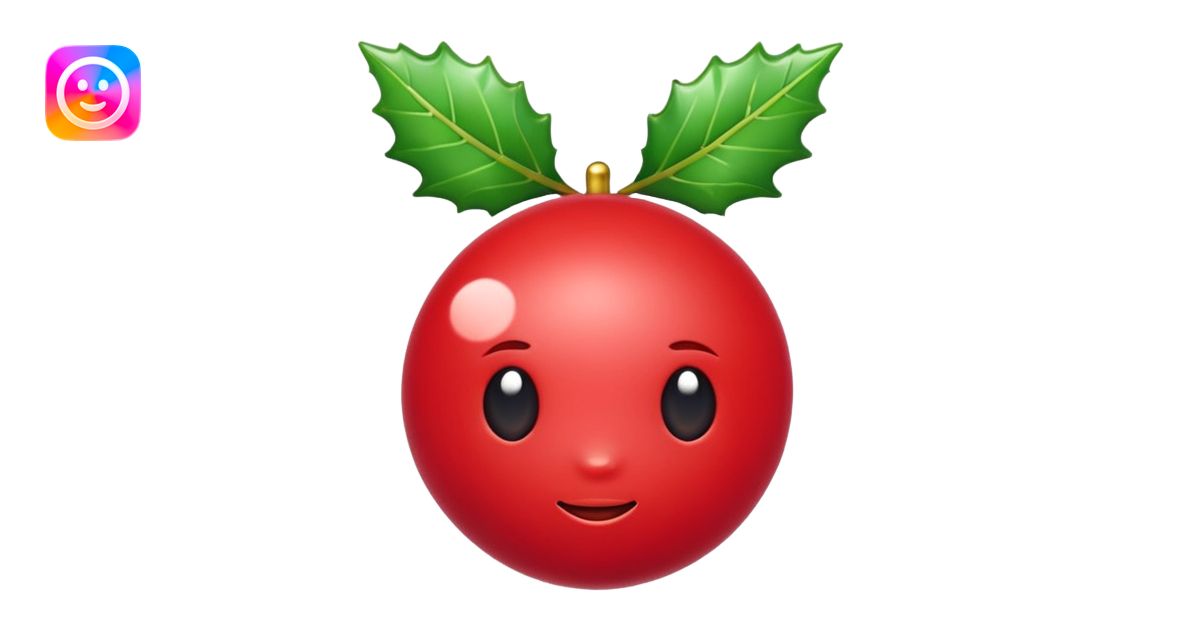 Holly berry emoji | AI Emoji Generator