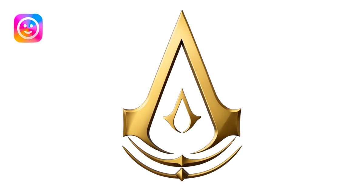 Assassin's Creed logo emoji | AI Emoji Generator