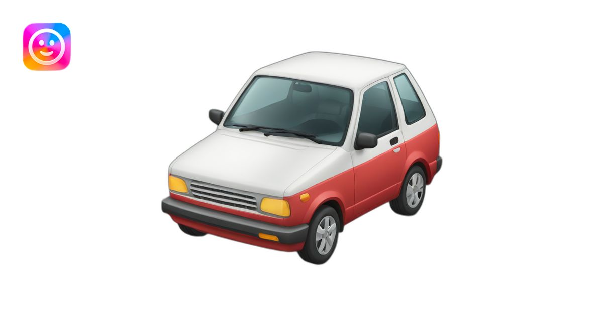 car emoji | AI Emoji Generator