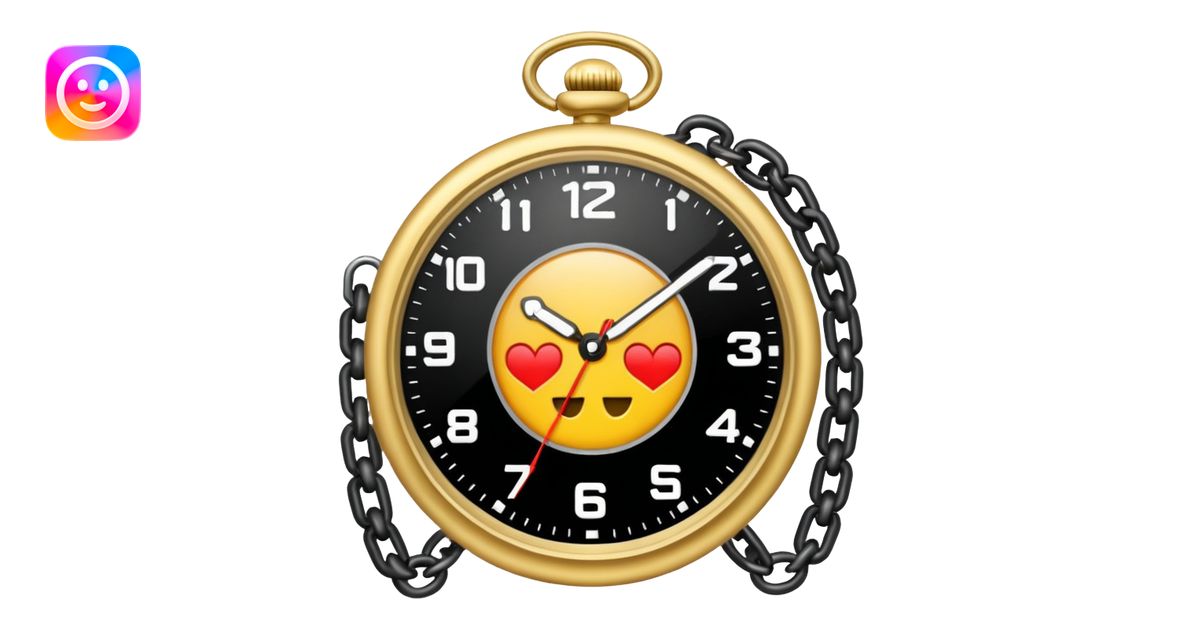 chain watch emoji | AI Emoji Generator