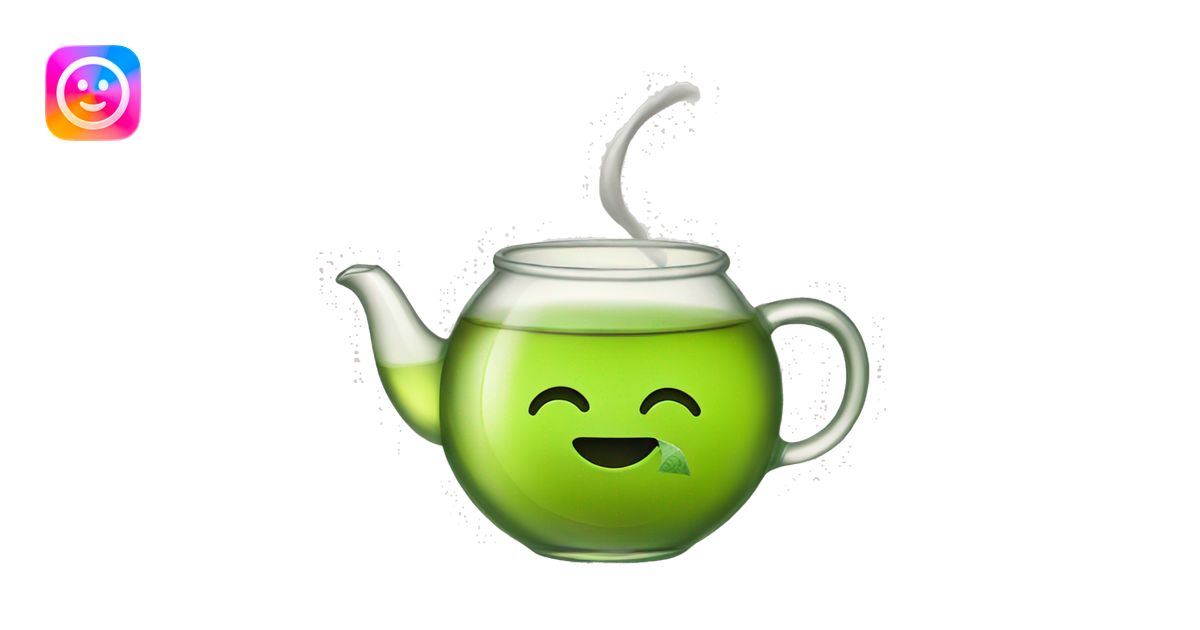 green tea with tea bag emoji | AI Emoji Generator