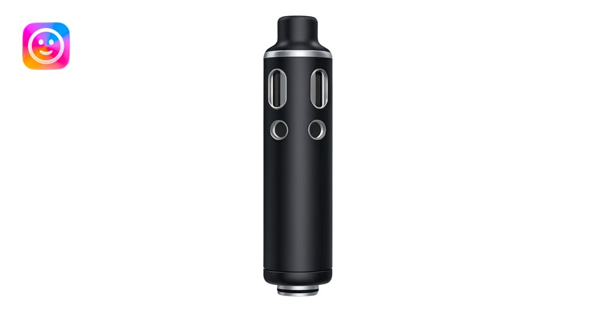 black vape emoji | AI Emoji Generator