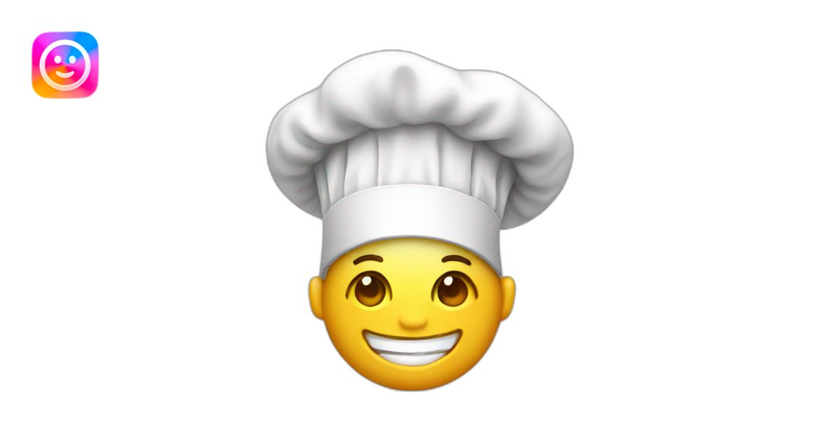 Chef hat cook emoji | AI Emoji Generator