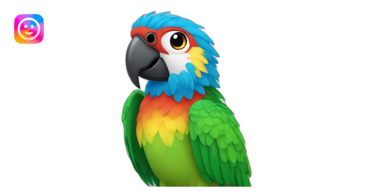 parrot all colors emoji | AI Emoji Generator